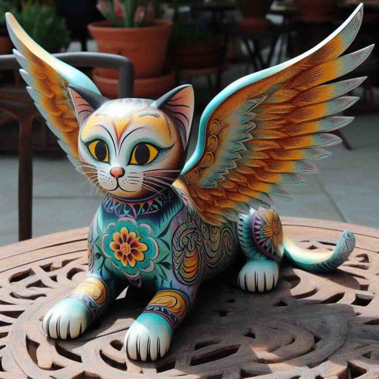 Alebrijes De Gatos Con Alas Todo Lo Que Necesitas Saber